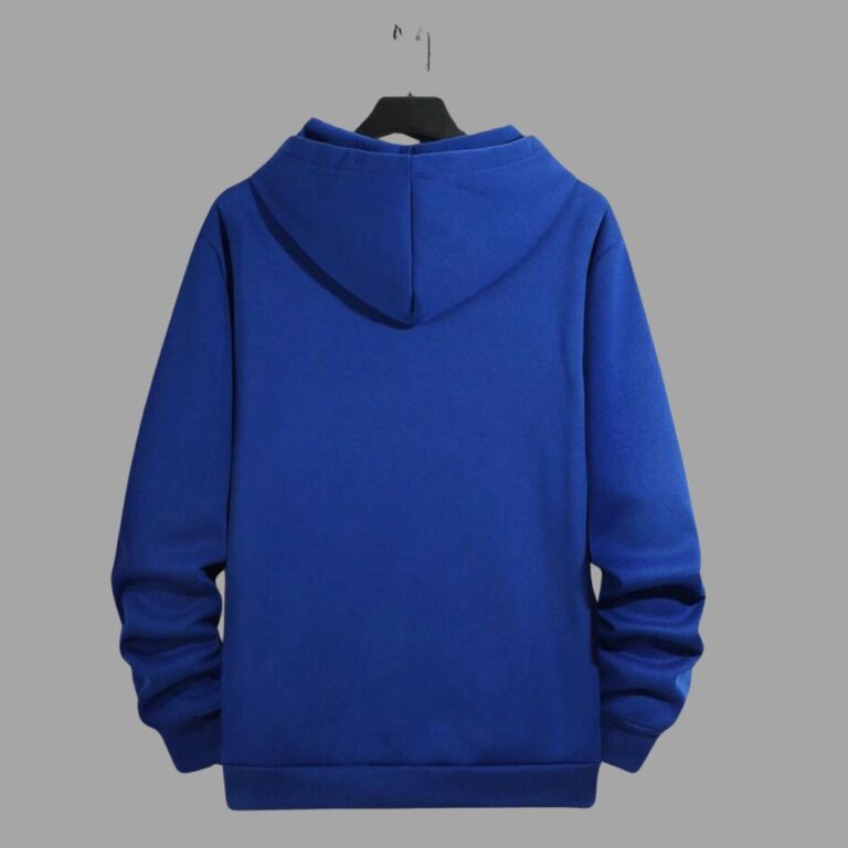 Kids Cozy Royal Blue Fleece Hoodie – H and N Collection